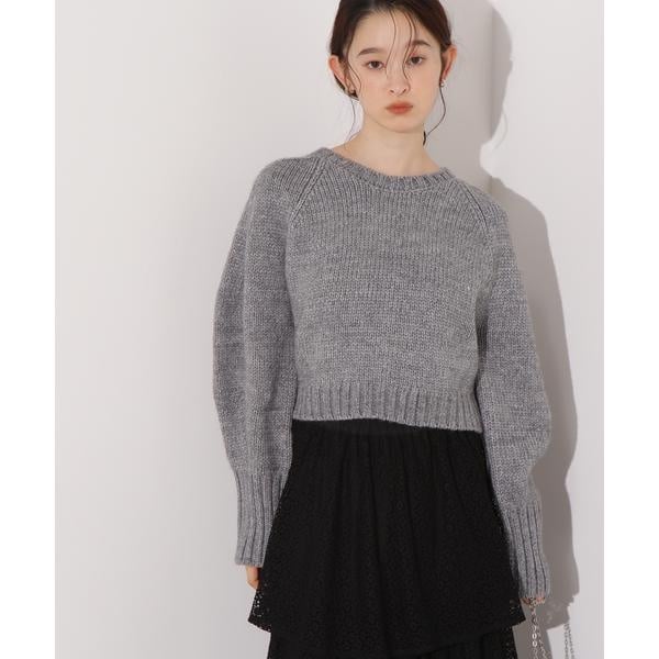 エヌ ナチュラルビューティーベーシック（N．Natural Beauty Basic*）/ミドルゲージフォルムニット