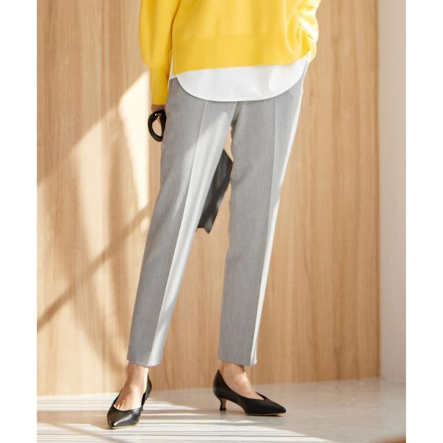 自由区（JIYU−KU）/【撥水加工・洗える】TRギャバ裏起毛テーパード パンツ