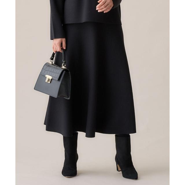 自由区（JIYU−KU）/【セットアップ対応・洗える】ウールミラノフレア スカート