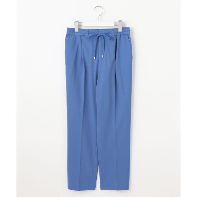 自由区（JIYU−KU）/【カタログ掲載・洗える】ライトフィールジャージータックテーパード パンツ