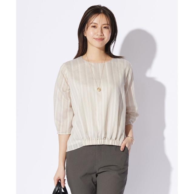 Ｊプレス（J．PRESS）/【WEB限定カラーあり】ランダムシアーストライプ カットソー