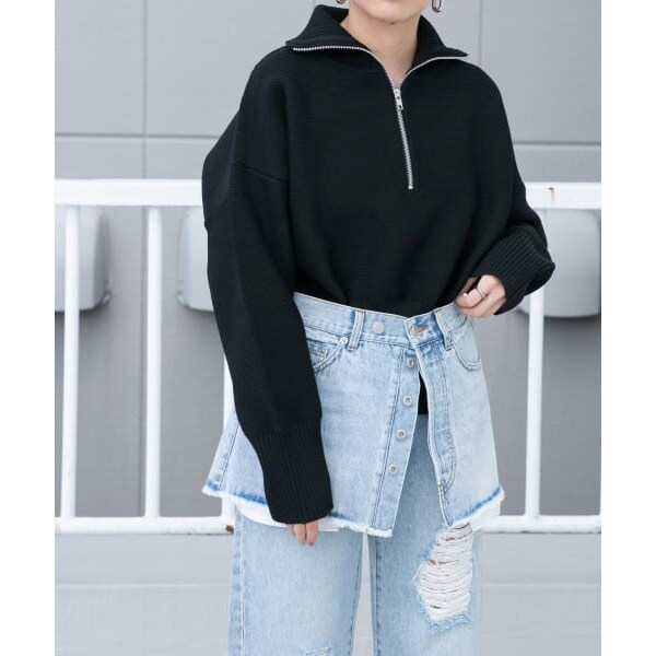 KBF（KBF）/ハーフZIPニットプルオーバーの通販はau PAY マーケット - Brand Square by OIOI （ブランドスクエアbyマルイ） | au PAY マーケット－通販サイト