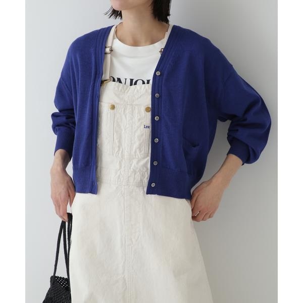 ヒューマンウーマン/◆ペーパーヤーンカーディガン