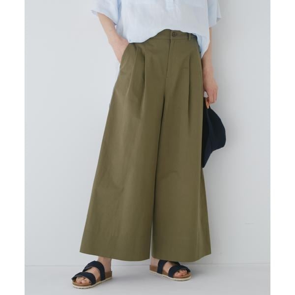 ヒューマンウーマン（HUMAN WOMAN）/◆ウエストドロストワイドパンツ
