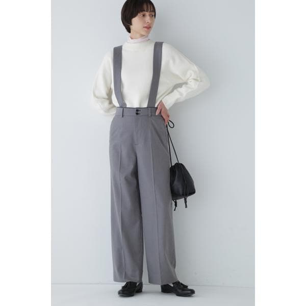 ヒューマンウーマン（HUMAN WOMAN）/◆ストレッチツイル吊り付きパンツ