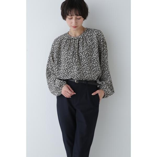 ヒューマンウーマン（human woman）/◆フラワープリントブラウス