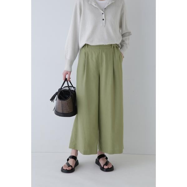 ヒューマンウーマン（human woman）/◆ＰＥ／レーヨンリネンパンツ