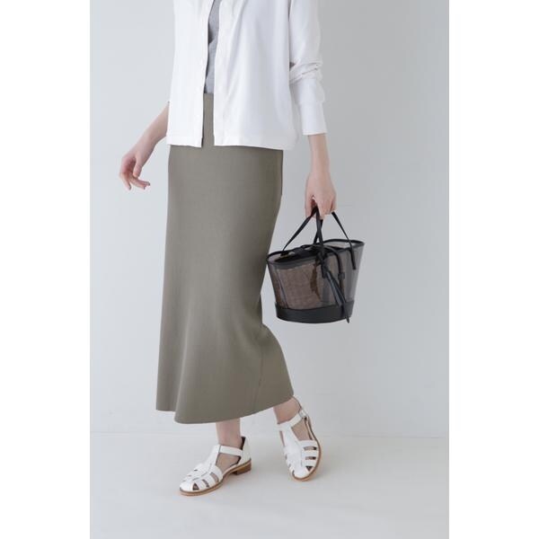 ヒューマンウーマン（human woman）/◆リブニットスカート
