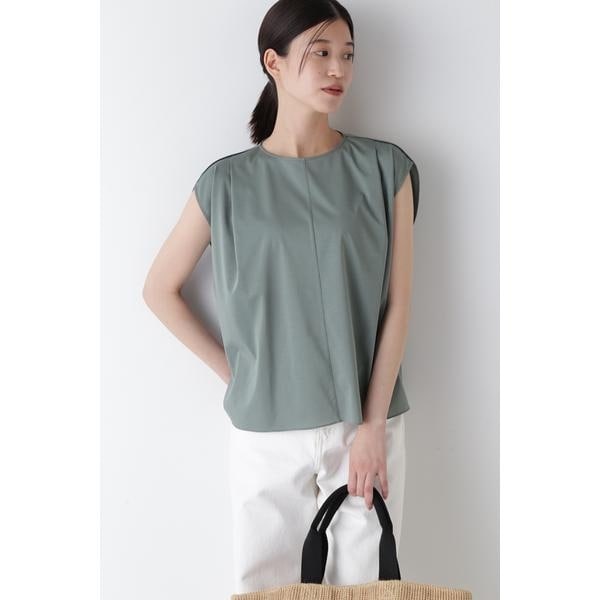 ヒューマンウーマン（human woman）/◆コットンＰＥハイゲージカットソー