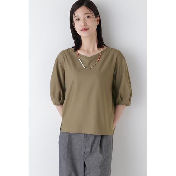 ヒューマンウーマン（human woman）/◆フハクドッキングＶネックプルオーバー