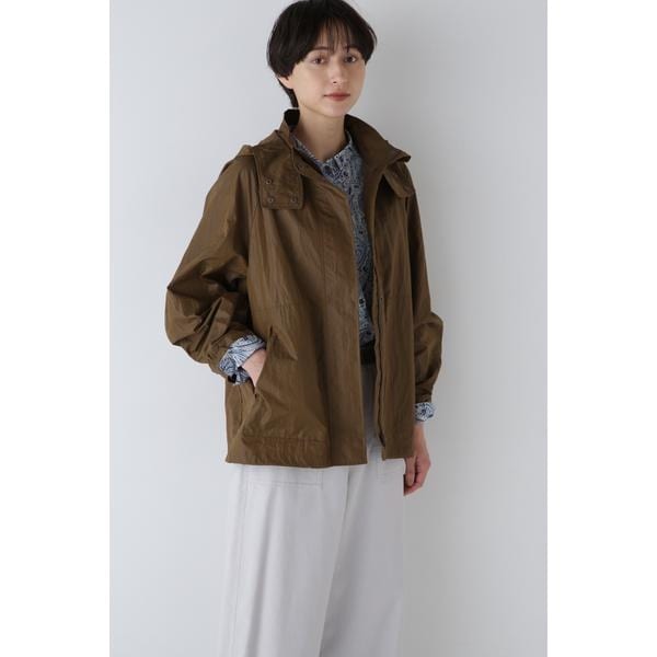 ヒューマンウーマン（human woman）/◆ナイロンシャインサテンブルゾン