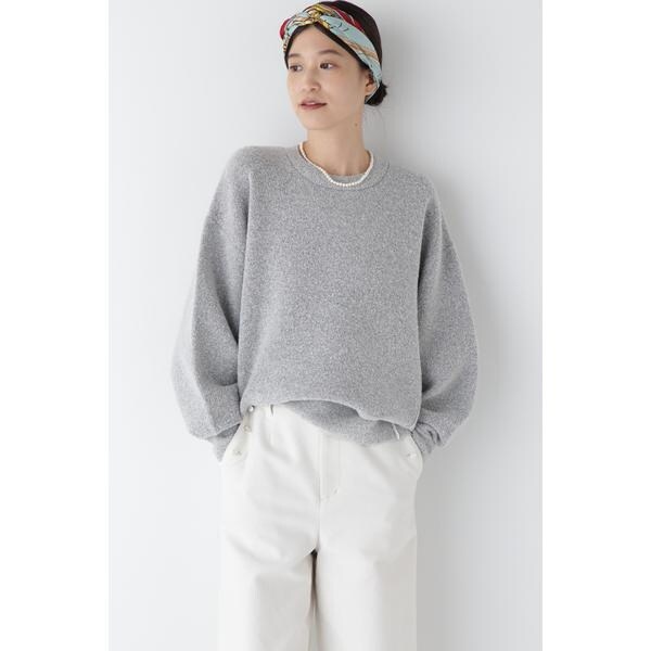 ヒューマンウーマン（human woman）/◆接結ブークレボリュームプルオーバー