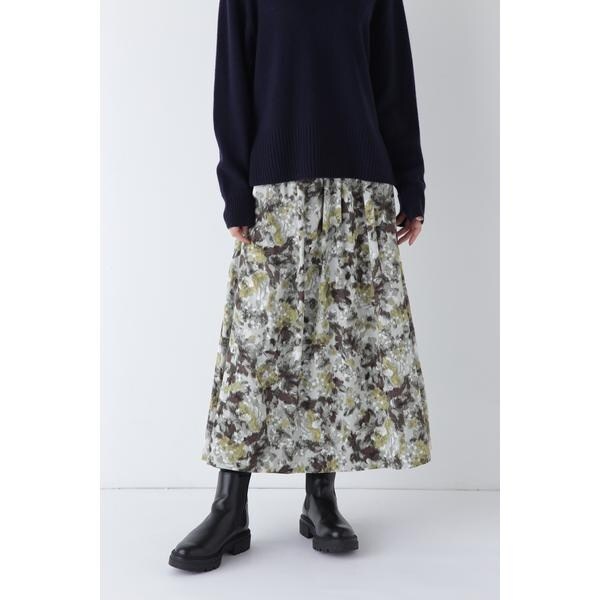 ヒューマンウーマン（human woman）/◆セルロース／Ｃホグシ風ランダムタックスカート
