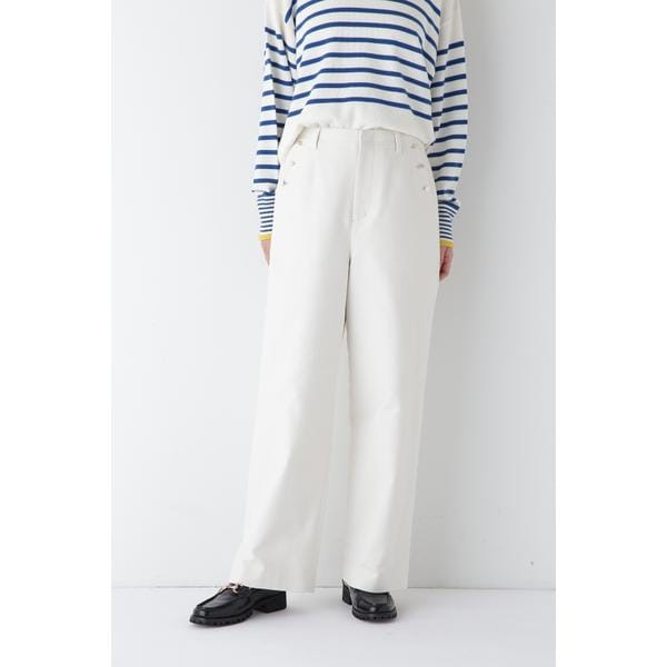 ヒューマンウーマン（human woman）/◆リクライドクロスマリン風セミワイドパンツ