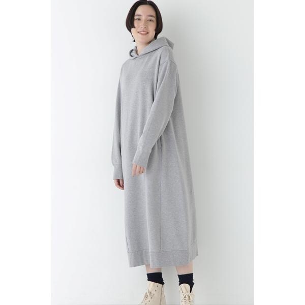 ヒューマンウーマン（human woman）/◆スウェットフーディーワンピース