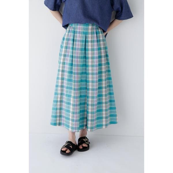 ヒューマンウーマン（human woman）/◆オリジナルチェックボリュームスカート