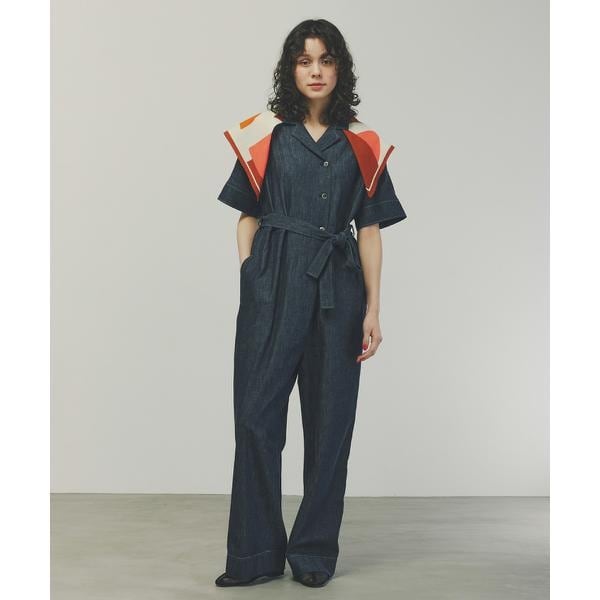 ヒューマンウーマン（human woman）/◆ライトオンスデニムオールインワン