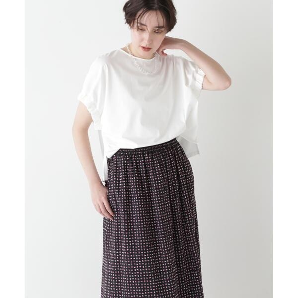 ヒューマンウーマン（human woman）/◆ハイゲージプレーティング天竺プルオーバー