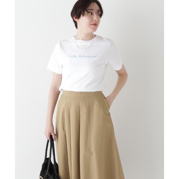 ヒューマンウーマン（human woman）/◆天竺ロゴＴシャツ