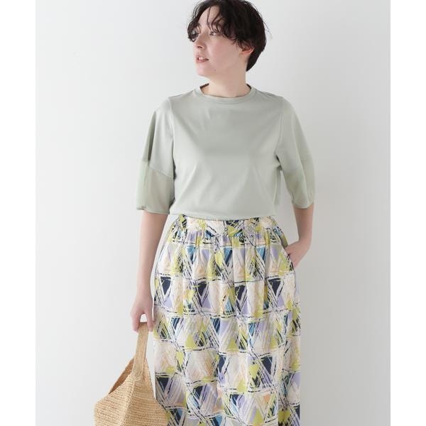 ヒューマンウーマン（human woman）/◆アードッキングモックネックカットソープルオーバー