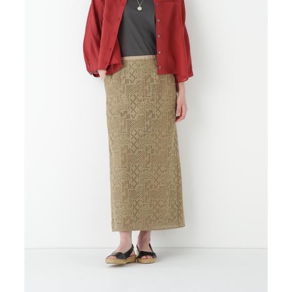 ヒューマンウーマン（human woman）/◆ジオメトリックレーススカート