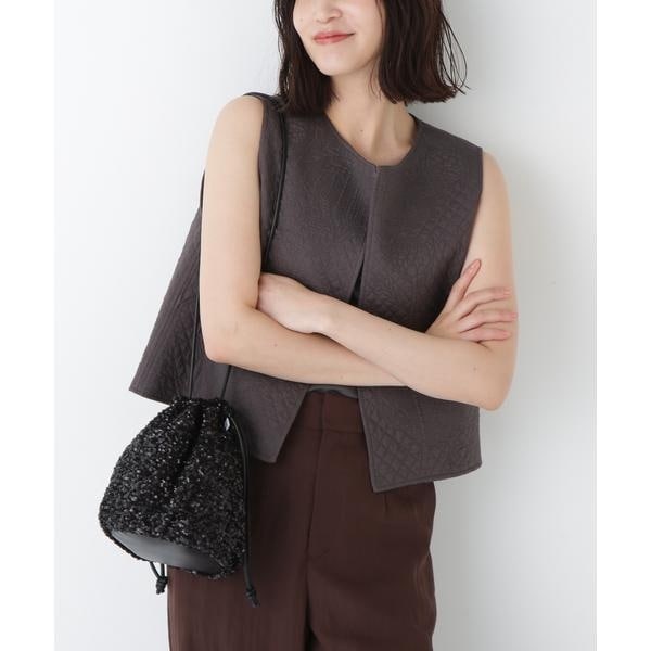 ヒューマンウーマン（human woman）/◆スパンコールドローストリングバッグ