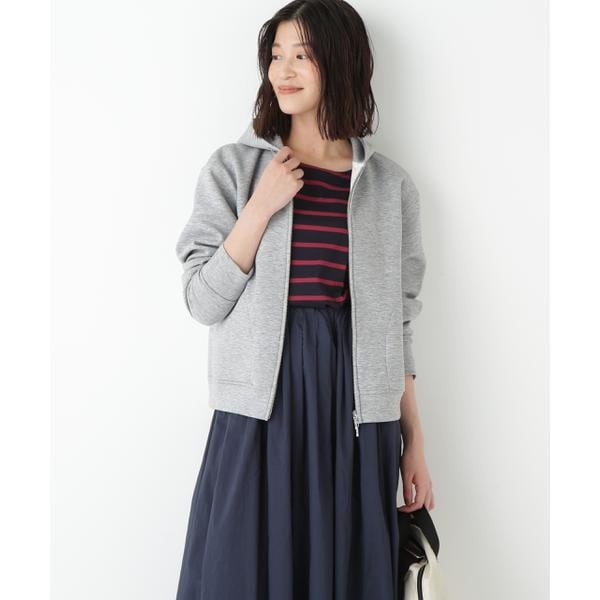 ヒューマンウーマン（human woman）/◆クッションダンボールジップパーカー