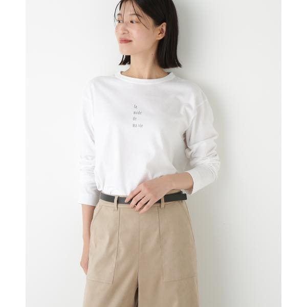 ヒューマンウーマン（human woman）/◆ロゴ長袖Ｔシャツ