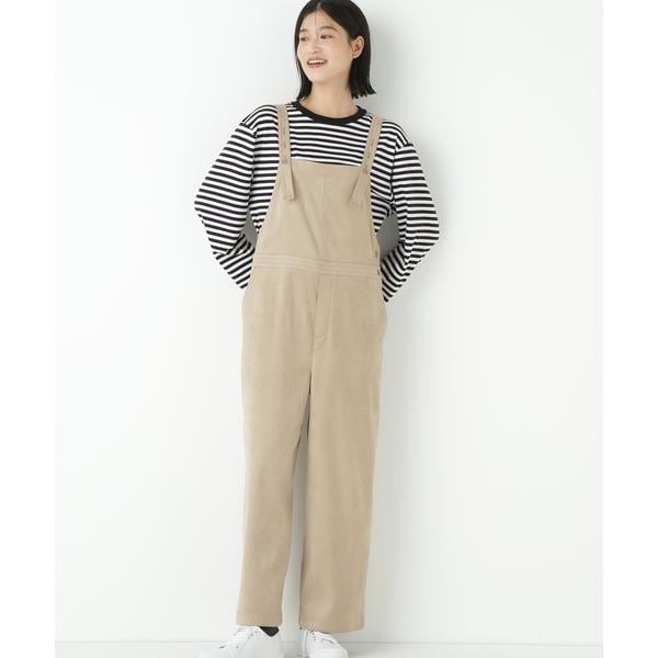 ヒューマンウーマン（human woman）/◆ストレッチスェードオーバーオール