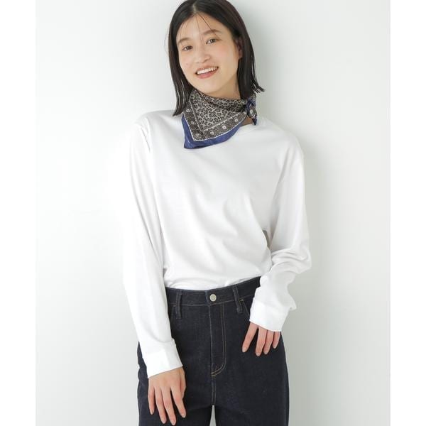 ヒューマンウーマン（human woman）/◆ゼロロックコットンスムースカットソー