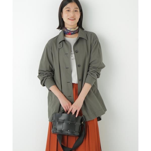 ヒューマンウーマン（human woman）/◆ステンカラーシャツコート