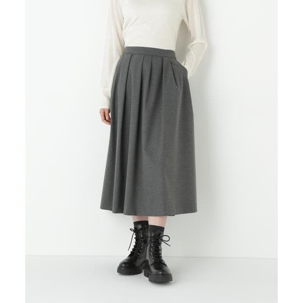 ヒューマンウーマン（human woman）/◆ランダムタックフレアースカート
