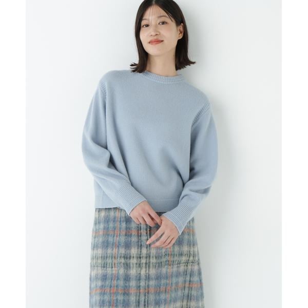 ヒューマンウーマン（human woman）/ミドルゲージエアリーニット