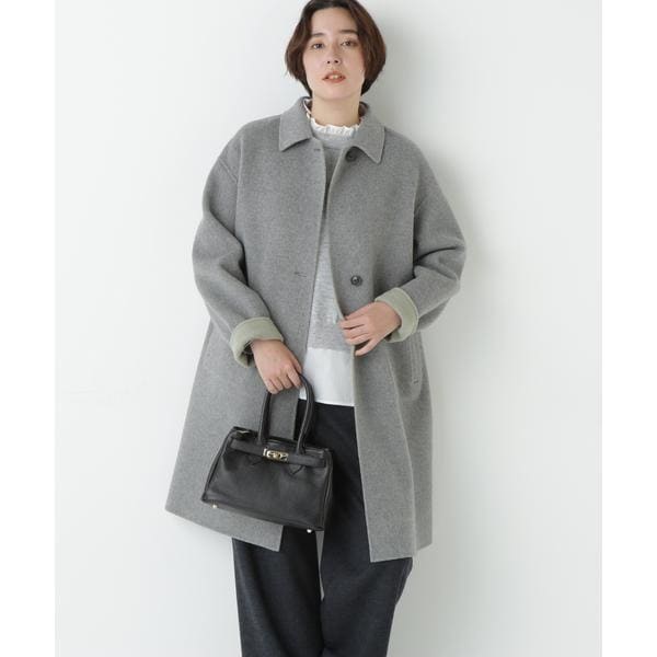 ヒューマンウーマン（human woman）/◆リバーシブルステンカラーリバーコート