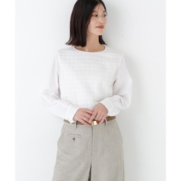 ヒューマンウーマン（human woman）/◆レースドッキングプルオーバー