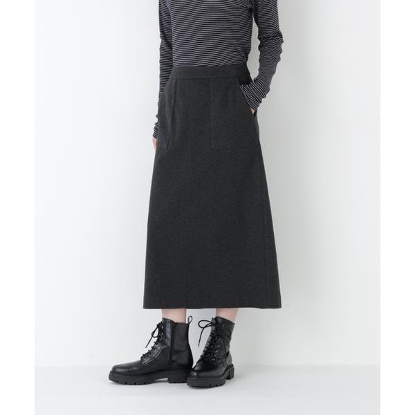 ヒューマンウーマン（human woman）/◆ニードルパンチプルオーバースカート
