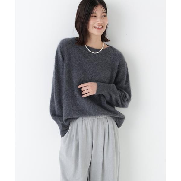 ヒューマンウーマン（human woman）/◆ウールファーニットプルオーバー