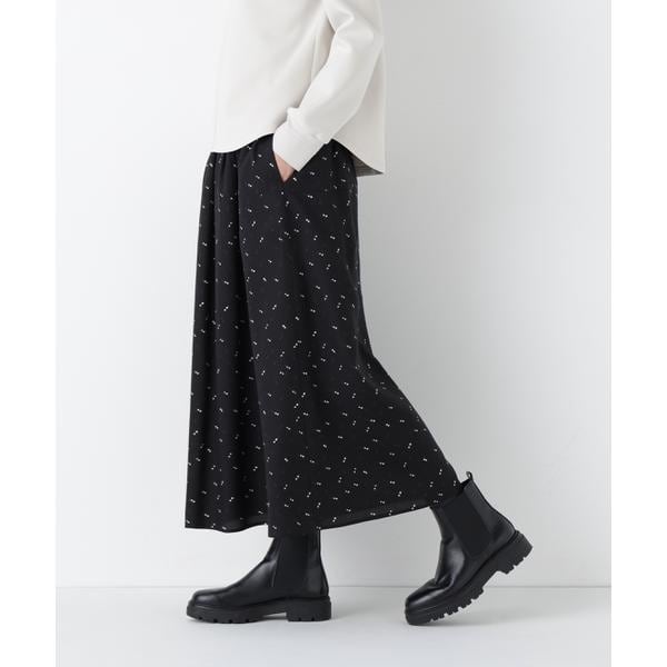 ヒューマンウーマン（human woman）/◆変形ドットタックギャザースカート