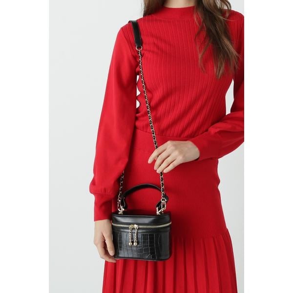 ピンキー＆ダイアン（PINKY&DIANNE）/型押しバニティバック