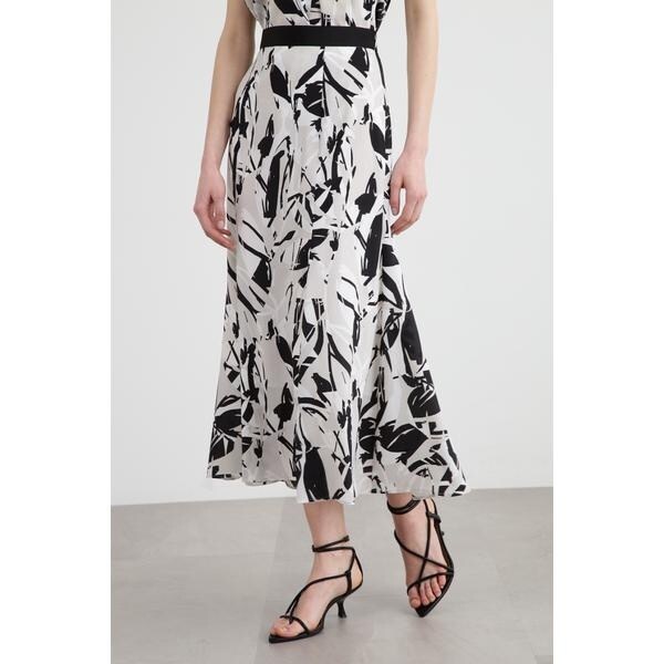 ピンキー＆ダイアン（PINKY&DIANNE）/◆ティアードリーフプリントマーメイドスカート