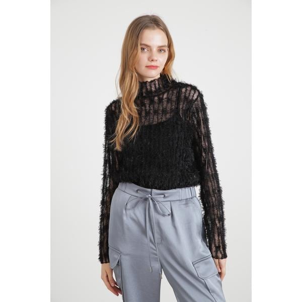 ピンキー＆ダイアン（PINKY&DIANNE）/◆フェザーチュールカットソー