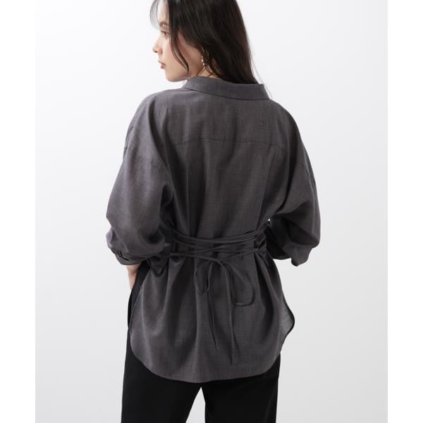 ピンキー＆ダイアン（PINKY&DIANNE）/◆バックレースアップシャツ