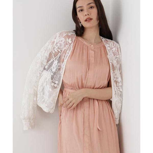 ピンキー＆ダイアン（PINKY&DIANNE）/◆フラワービジュレースブルゾン