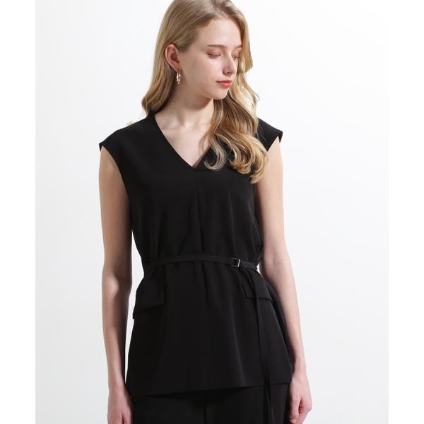 ピンキー＆ダイアン（PINKY&DIANNE）/◆２WAYストレッチバックシアーブラウス