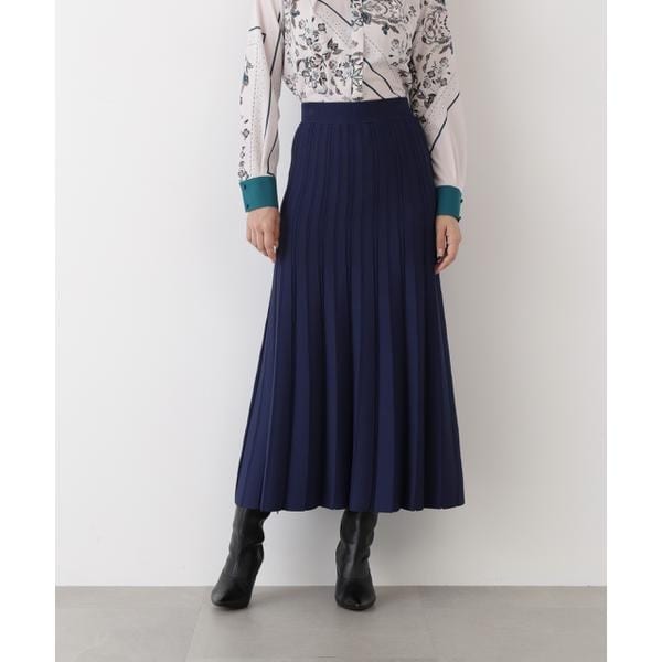 ピンキー＆ダイアン（PINKY&DIANNE）/◆ニットプリーツフレアースカート