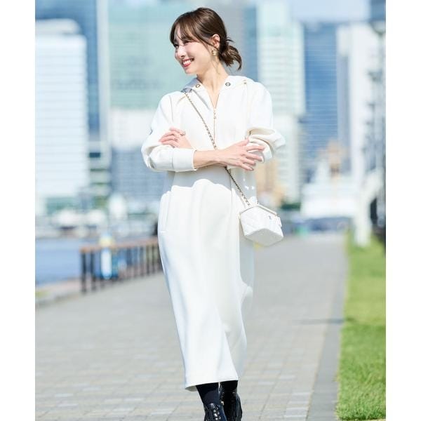 ピンキー＆ダイアン（PINKY&DIANNE）/◆タックスリーブフーディワンピース