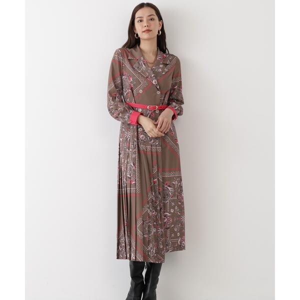 ピンキー＆ダイアン（PINKY&DIANNE）/◆フローラルスカーフプリントワンピース