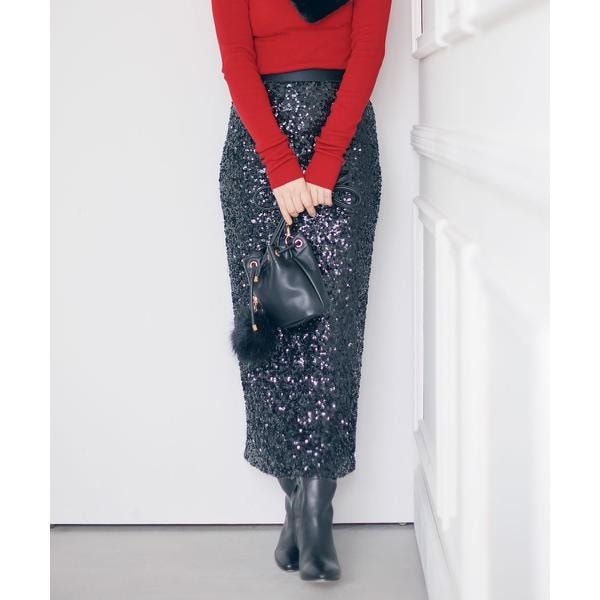 ピンキー＆ダイアン（PINKY&DIANNE）/◆スパンコールスカート