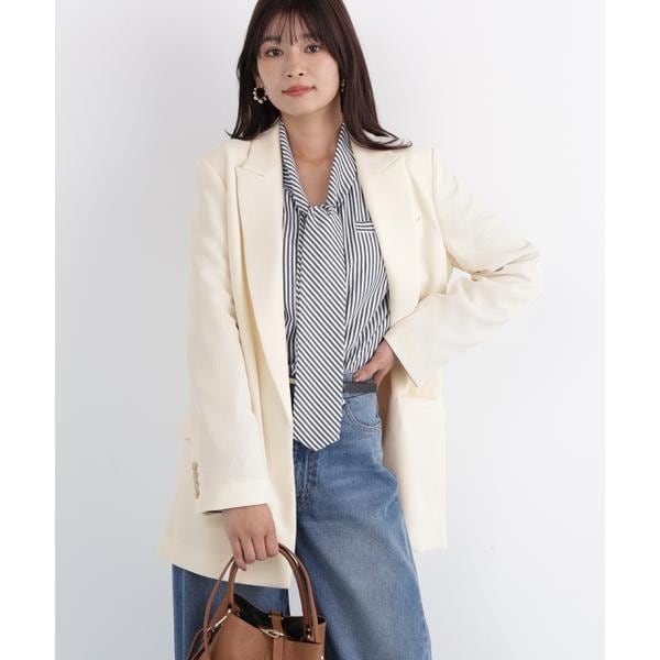 ピンキー＆ダイアン（PINKY&DIANNE）/ストライプスリーブジャケット