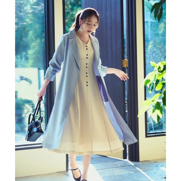 ナチュラルビューティーベーシック（NATURAL BEAUTY BASIC）/ライトスプリングコートシリーズ トレンチコート